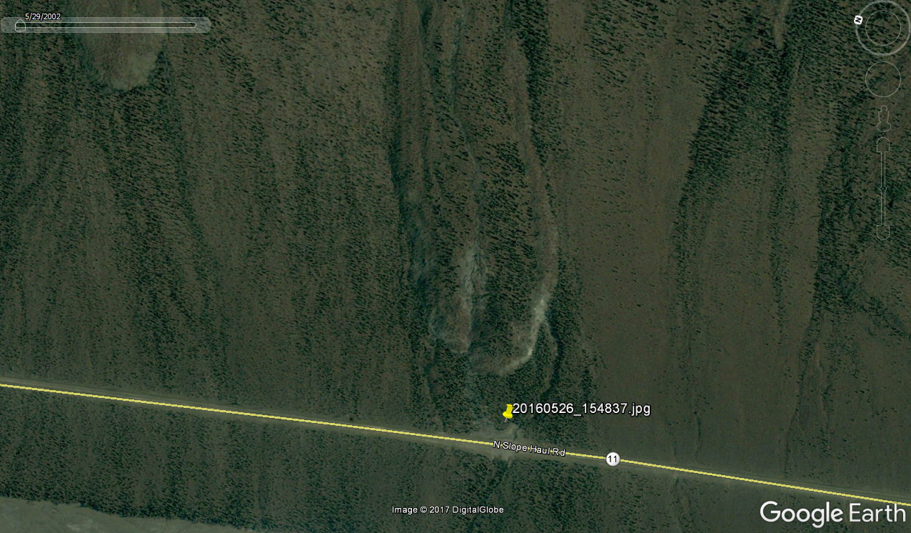 Rock Glacier Threatening Highway in Alaska – global-cryosphere-watch